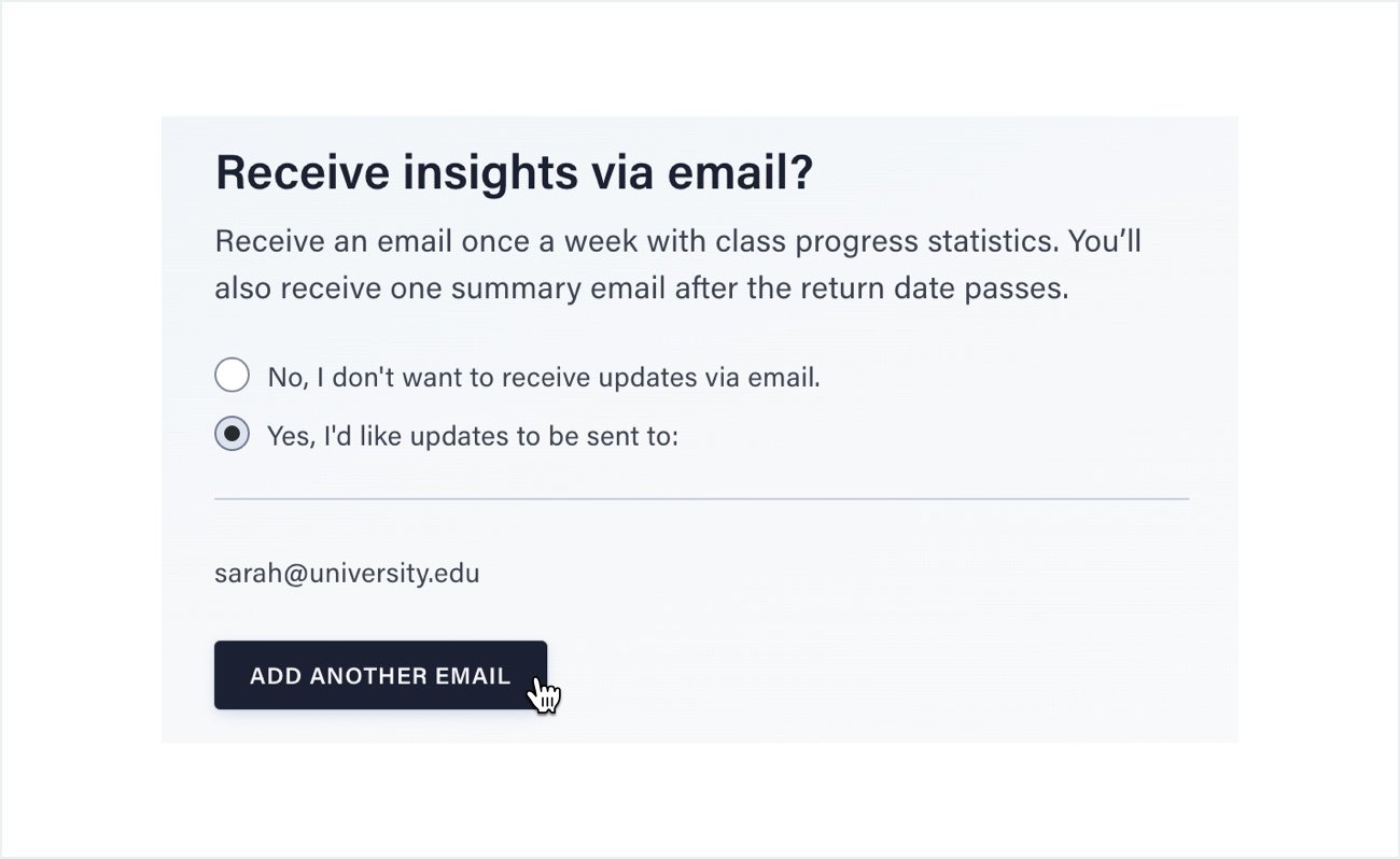 Insights Email Updates